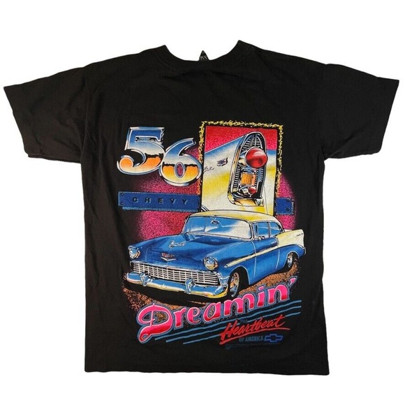 chevrolet | Shirts | Vintage Single Stitch 56 Chevy Dreamin Chevrolet ...